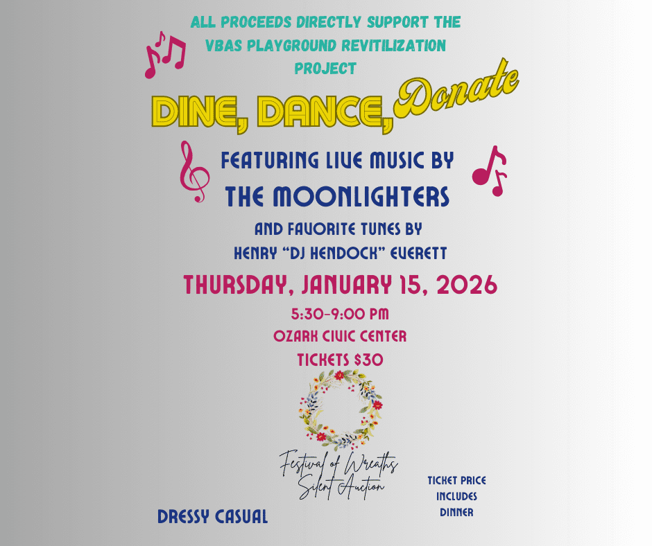 Dine, Dance, Donate 2026 - Vivian B. Adams School